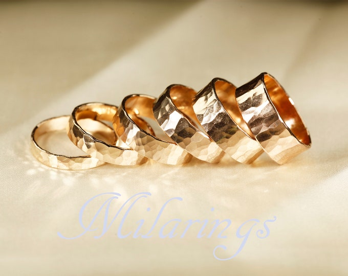 X Ring, Gold X Ring, Criss Cross Ring, Gold Hammered Ring, Stacking ...