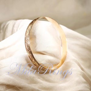 Handmade 14K Gold Filled Bangle Bracelet-7807 - Etsy