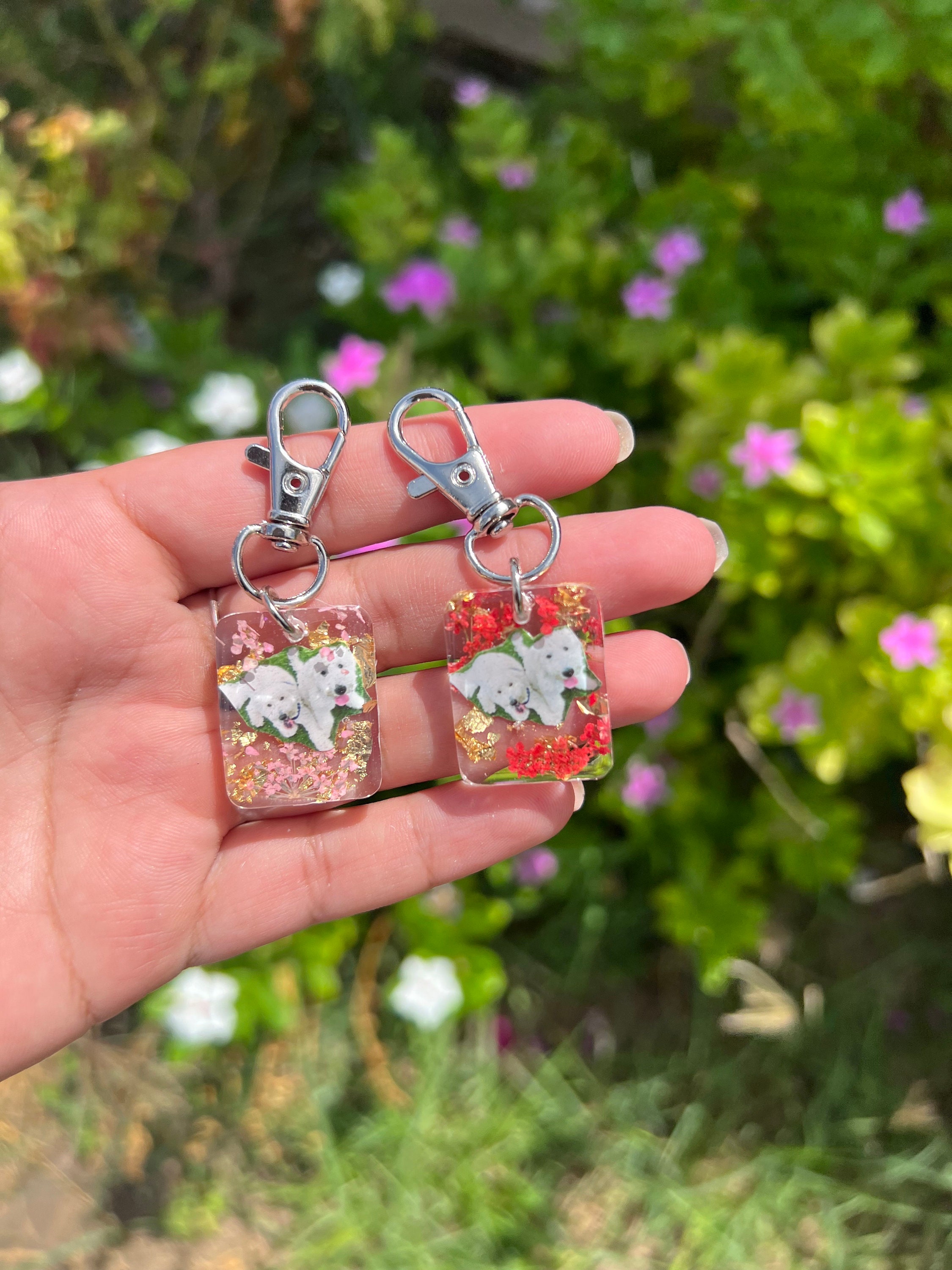Personalized Photo Mini Keychain, Keepsake, Gift for Her, Birthday ...