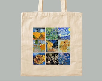 Van Gogh Tote Bag | Etsy