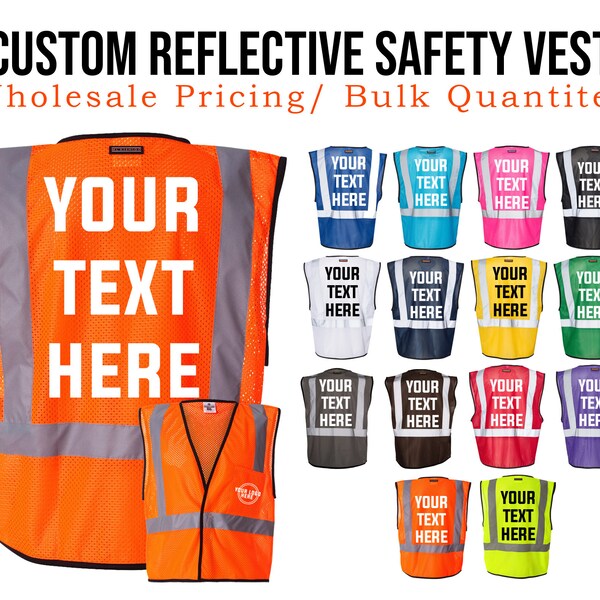 Safety Vest - Etsy