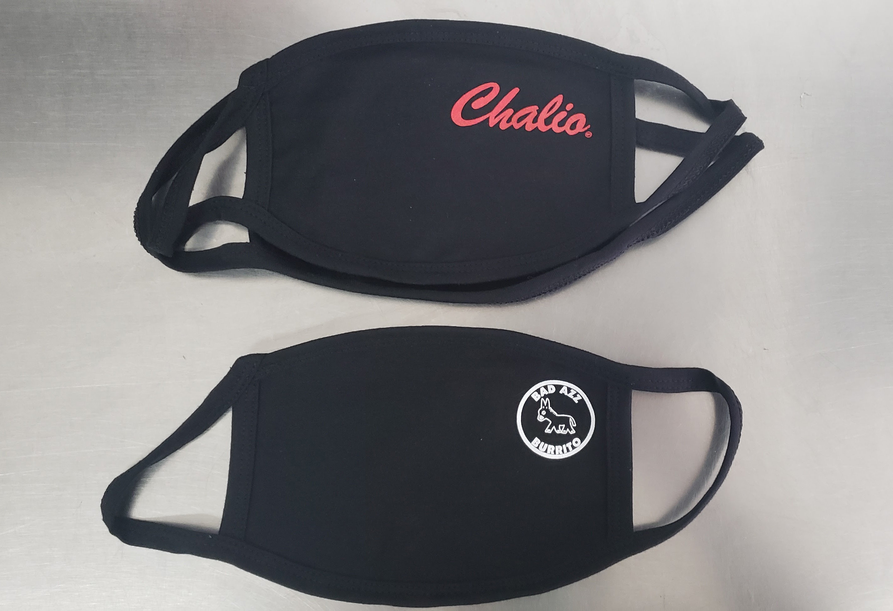 Custom Printed Black Face Masks 1 Color Print WHOLESALE - Etsy