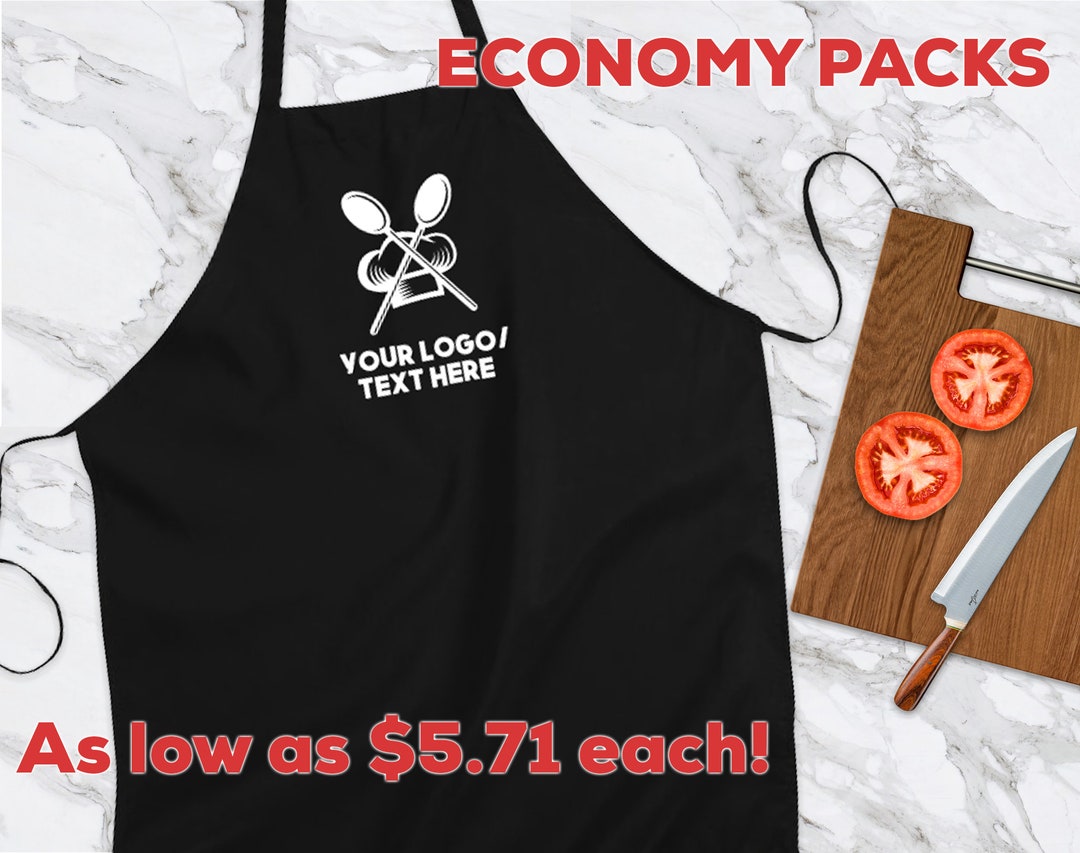 CUSTOM Aprons | Bulk Quantities | Wholesale Pricing | for Your ...