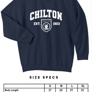 Chilton Sweatshirt, Rory Sweatshirt, Girls Sweatshirt, Chilton Prep ...