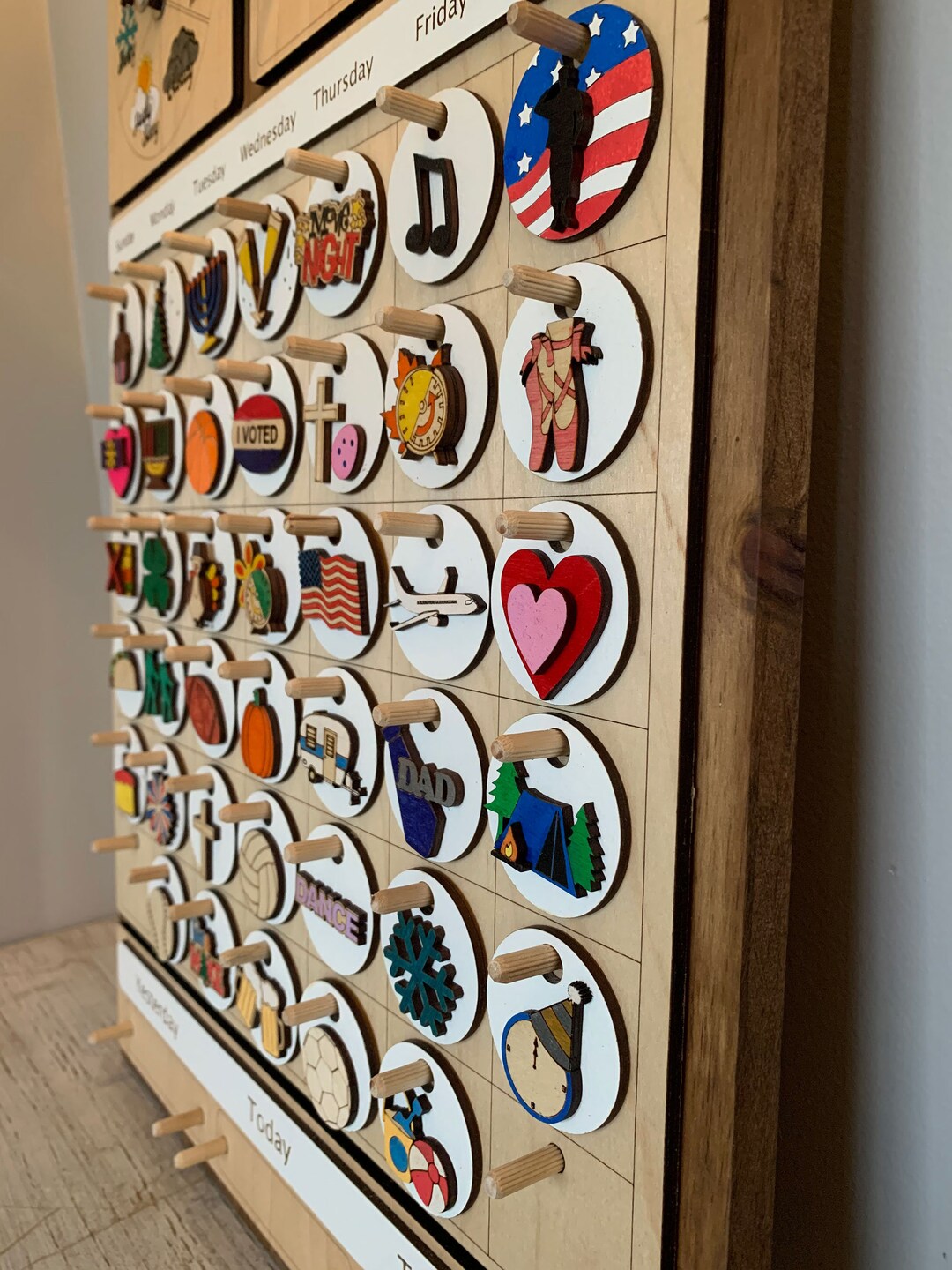 Holiday Coins for 16" X 24" Calendar | Season Coin for Perpetual ...