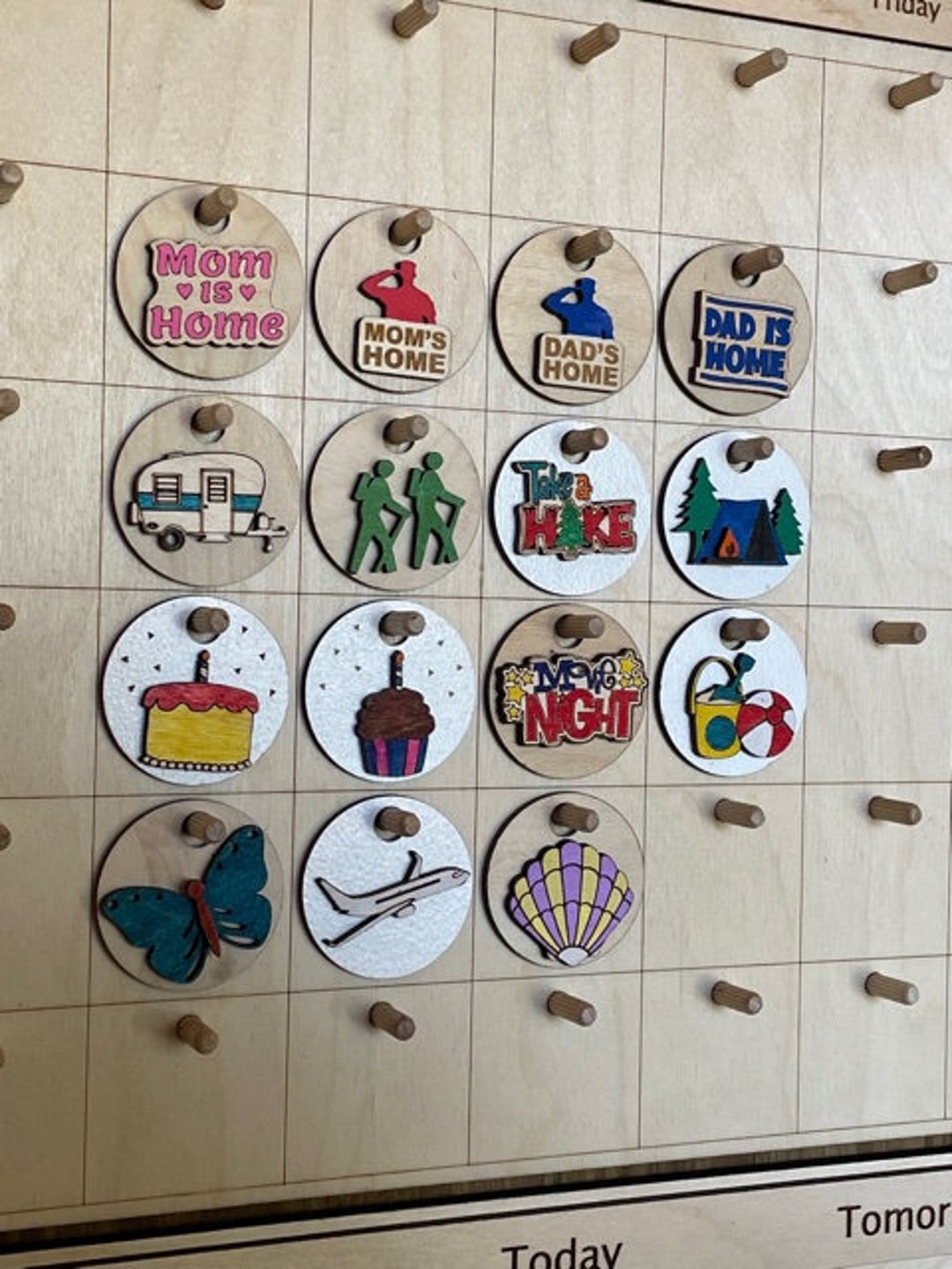 1.25 Family, Vacation Coins 11 X 16 Calendar Season Coin for Perpetual ...