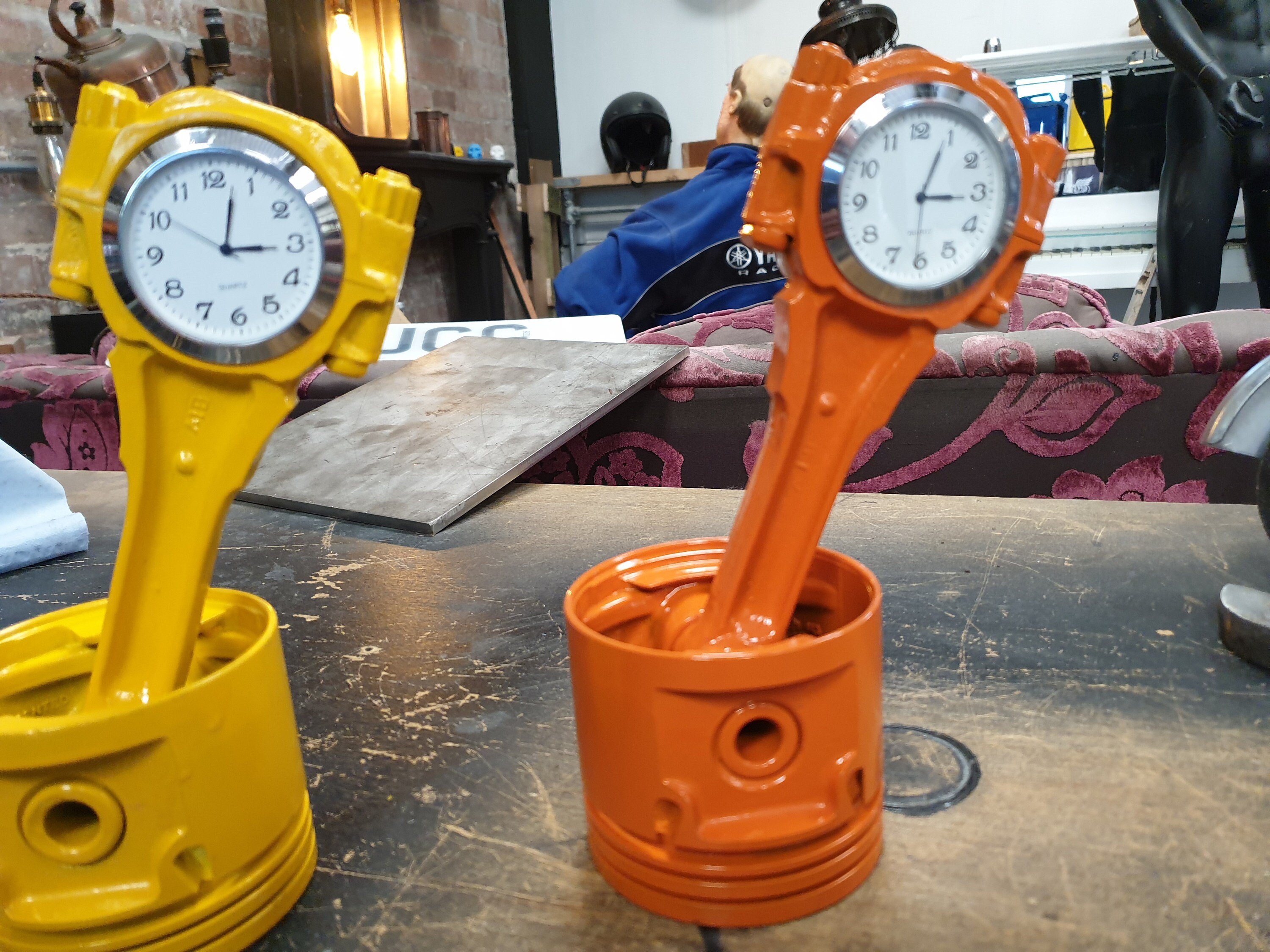 Rover V8 Piston Clock - Etsy UK