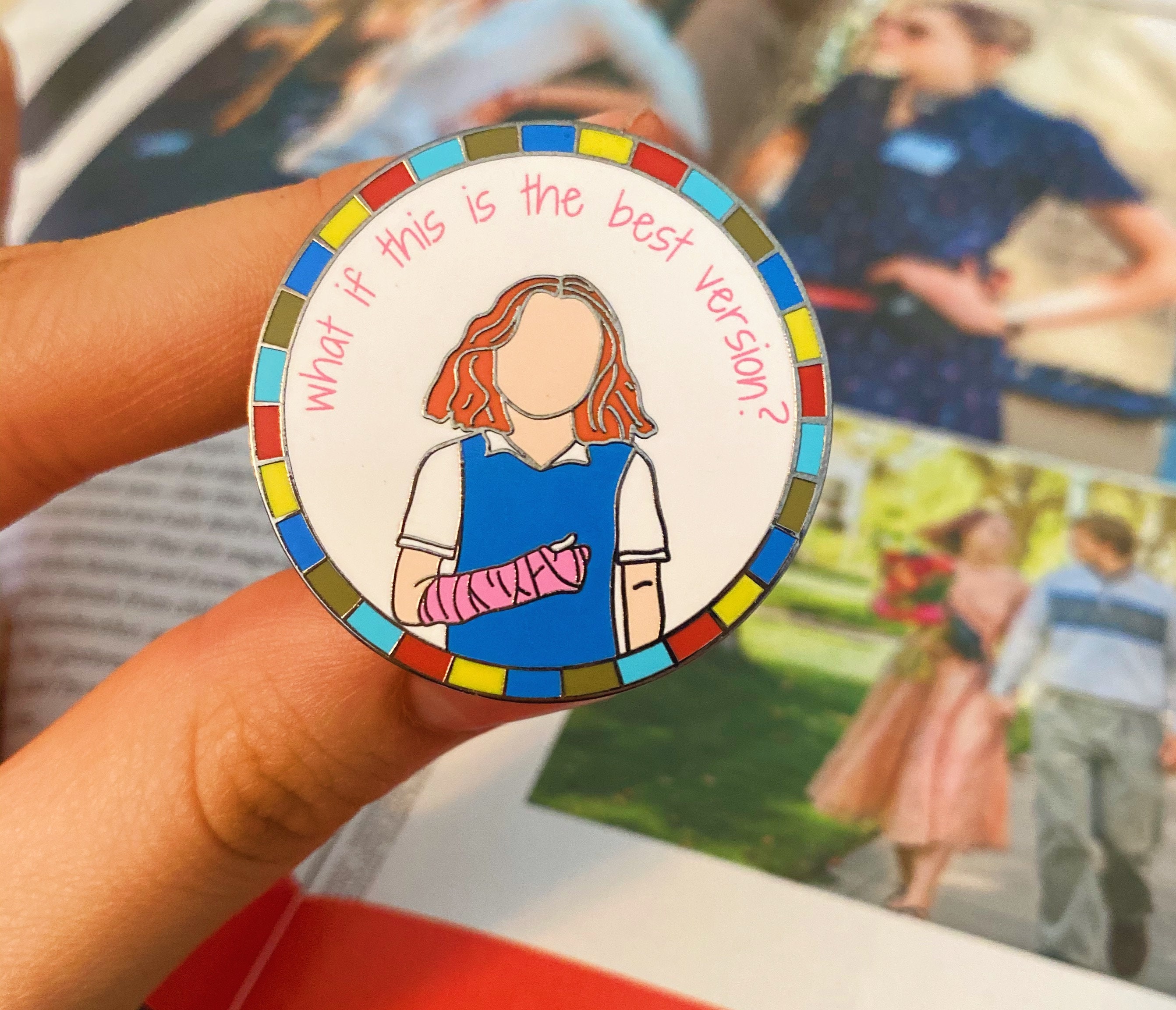 Ladybird Movie Enamel Pin - “what If This is the Best Version?” - Indie ...
