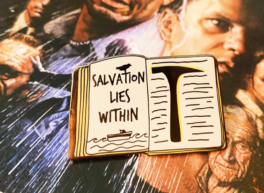 Shawshank Redemption Movie Hard Enamel Pin - Classic Pop Culture ...