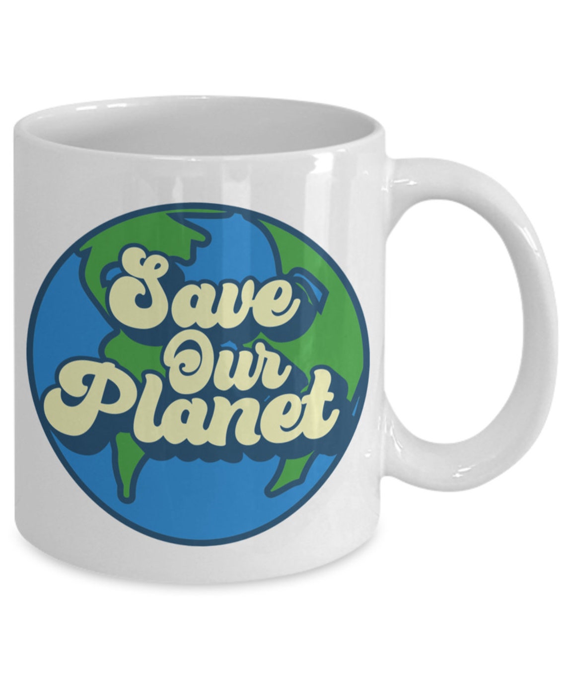 Save Our Planet Mug Climate Change Coffee Cup Save The Earth | Etsy