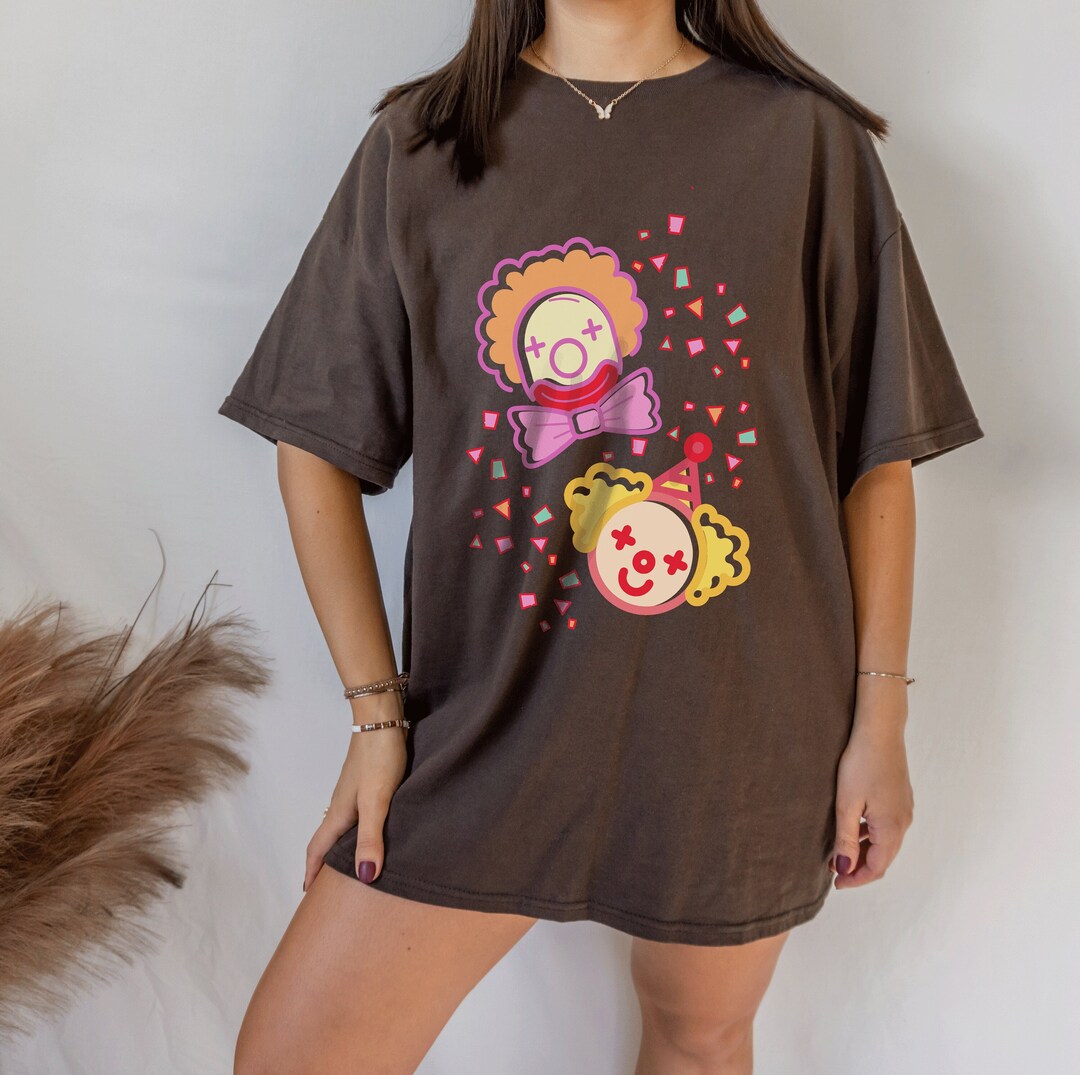 Clowncore Shirt Clown Core Shirt Circus Shirt Harajuku Clown Shirt ...
