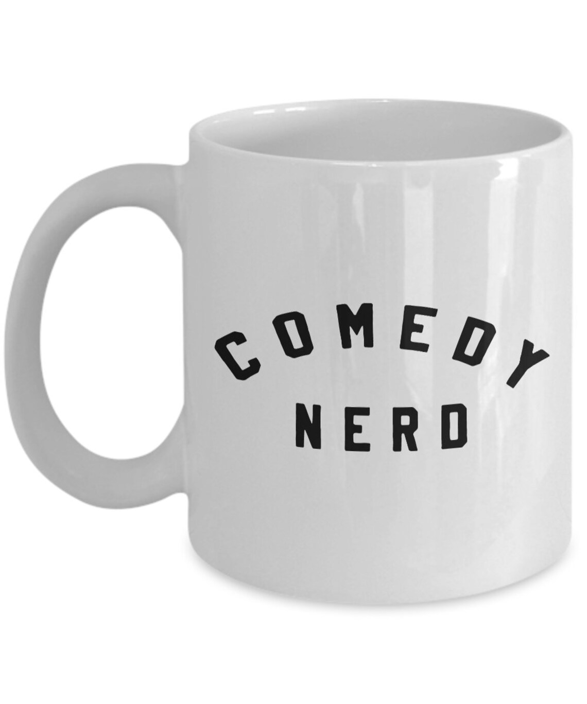 Comedy Nerd Mug Comedian Coffee Cup Comedy Fan Mug Improv | Etsy