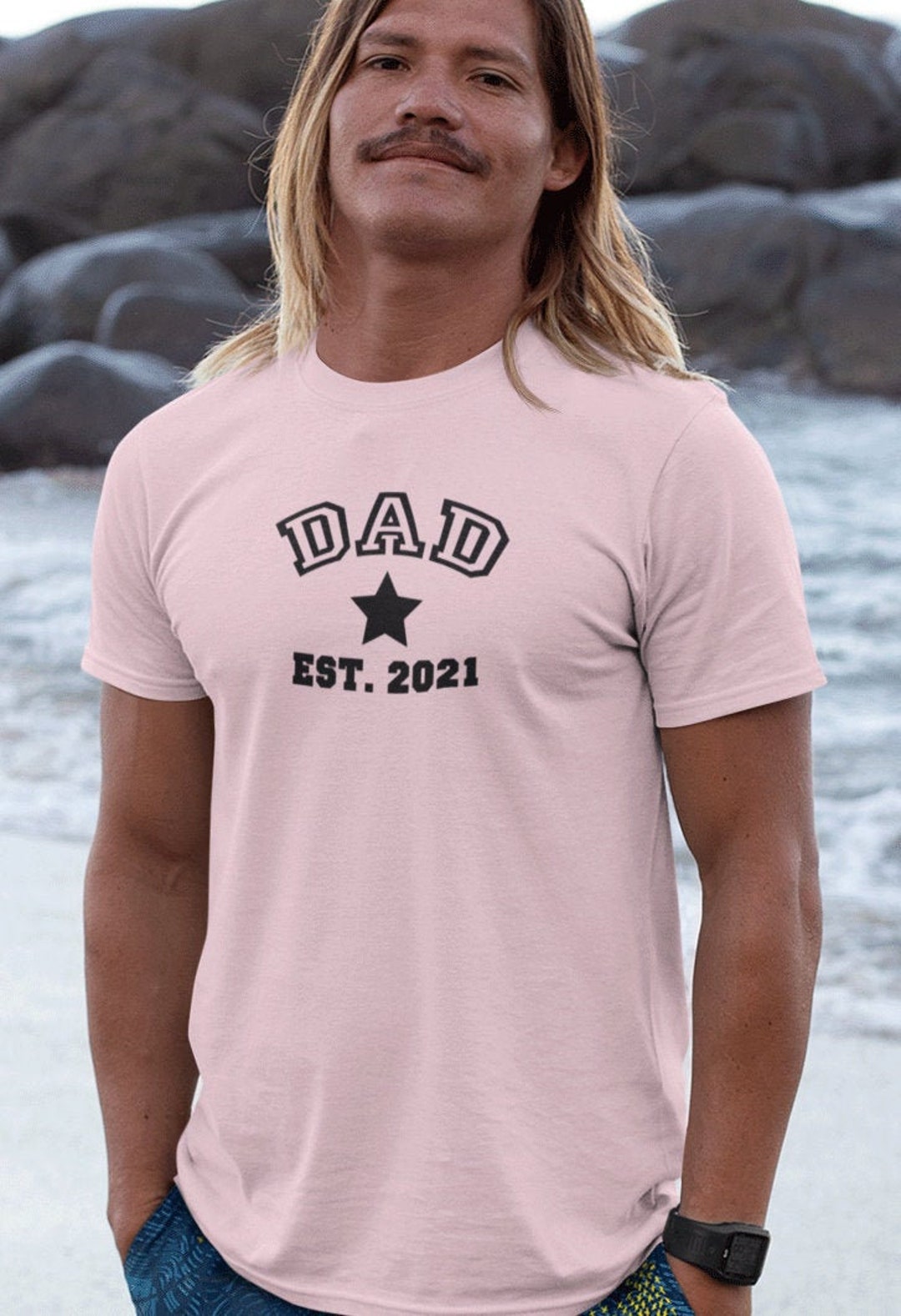 Dad Est 2021 Shirt Dad Reveal T Shirt Dad T Tee Shirt Pregnancy