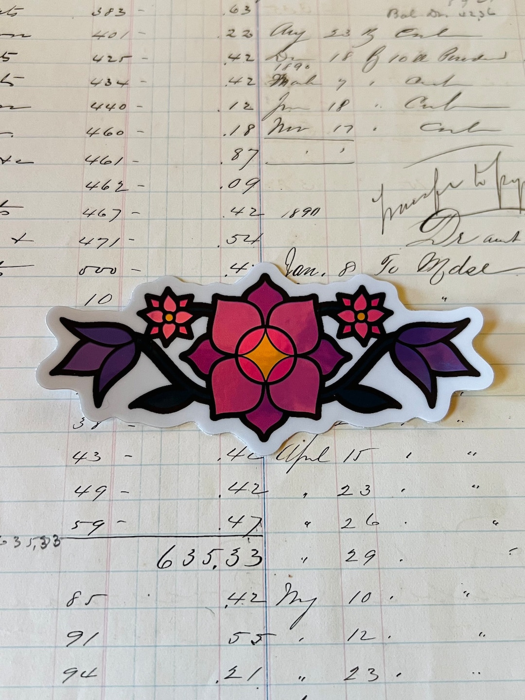 Native American Made Holographic Cree Flower - Etsy