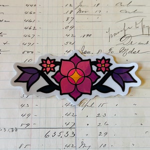 Native American Made Holographic Cree Flower - Etsy