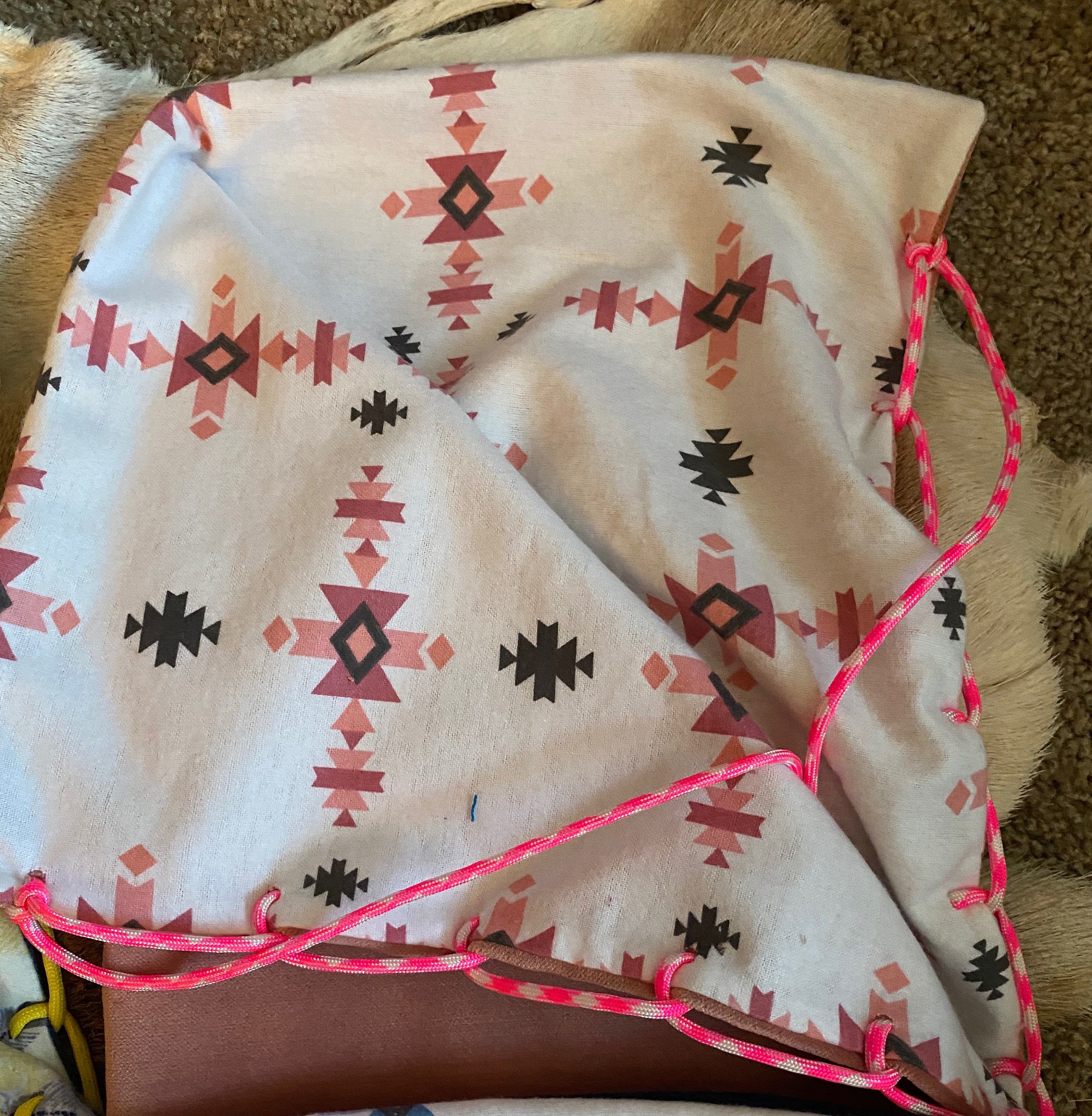 Native American Made Infant Moss Bag Faux Velvet - Etsy