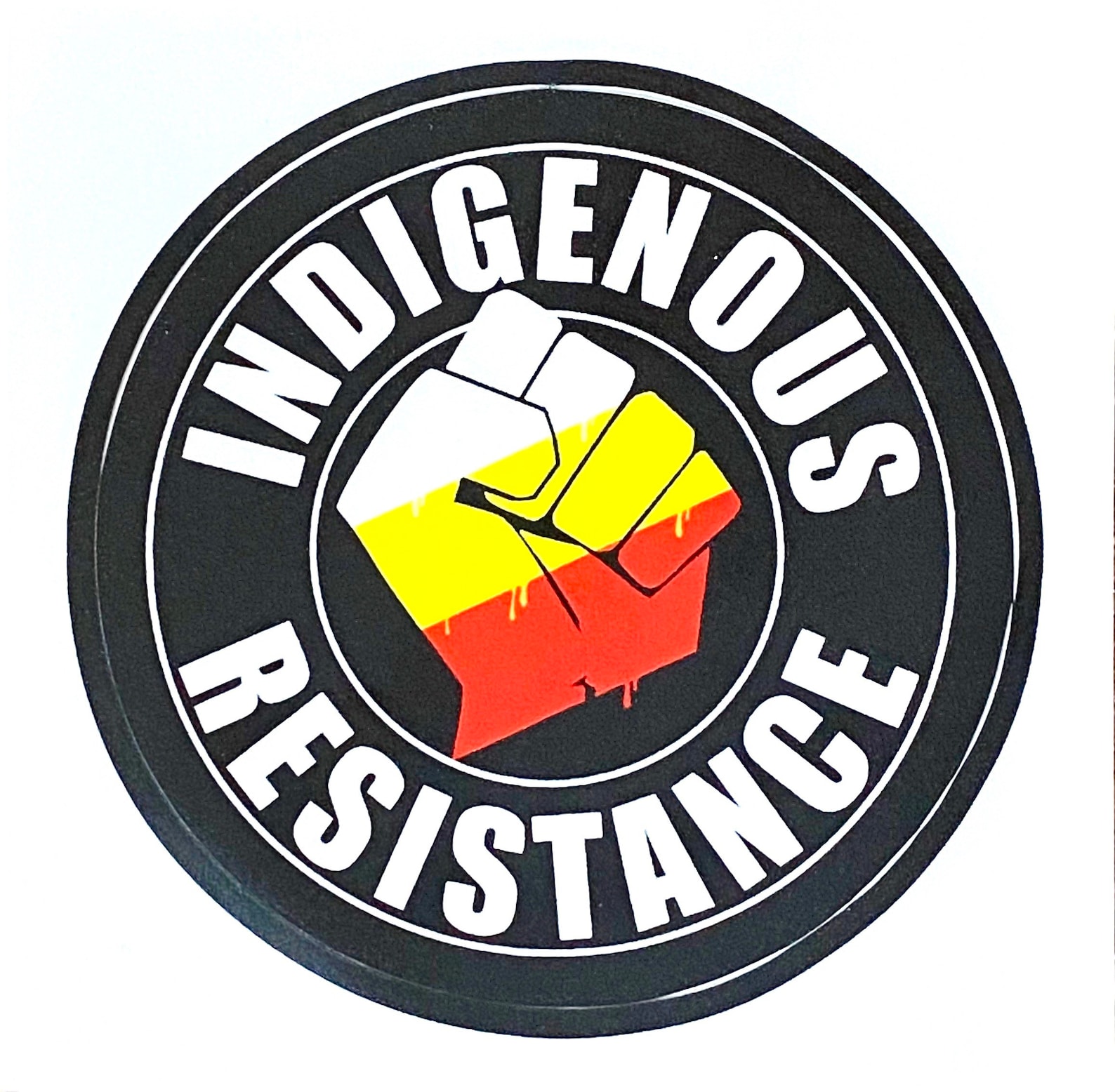Native American Made Indigenous Resistance Vinyl Sticker - Etsy