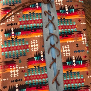 Native American Made Infant Moss Bag Cotton Teal Multicolor - Etsy