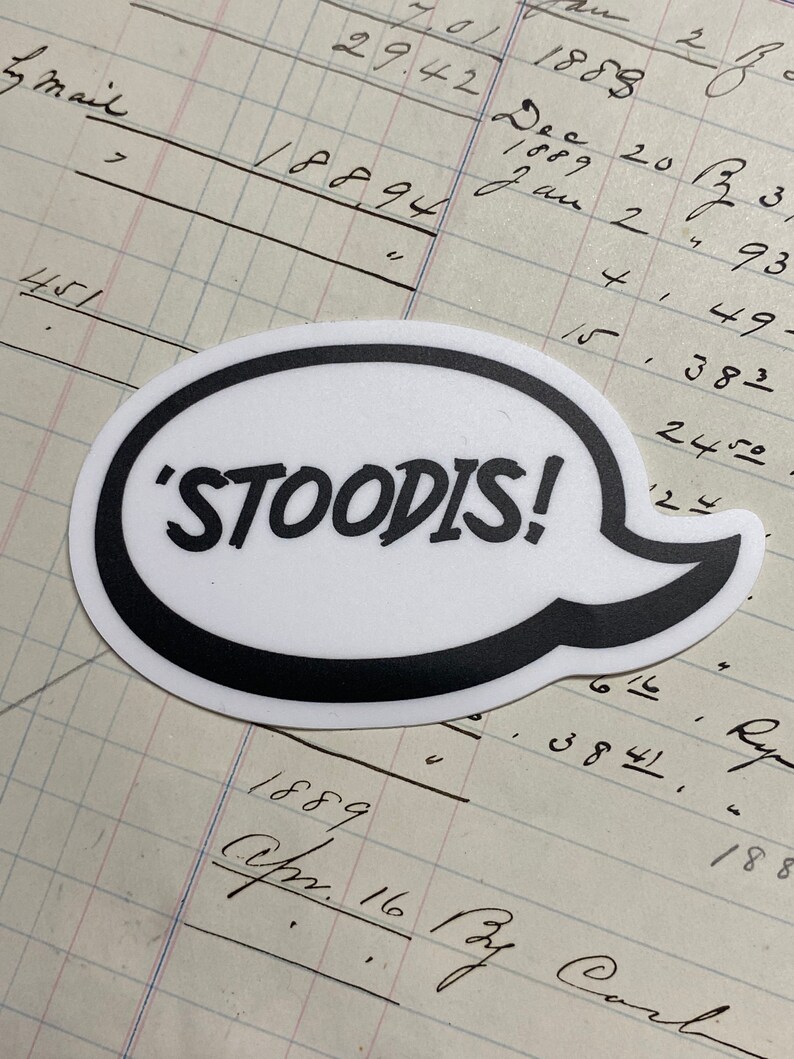 Native American Made stoodis Vinyl Sticker - Etsy