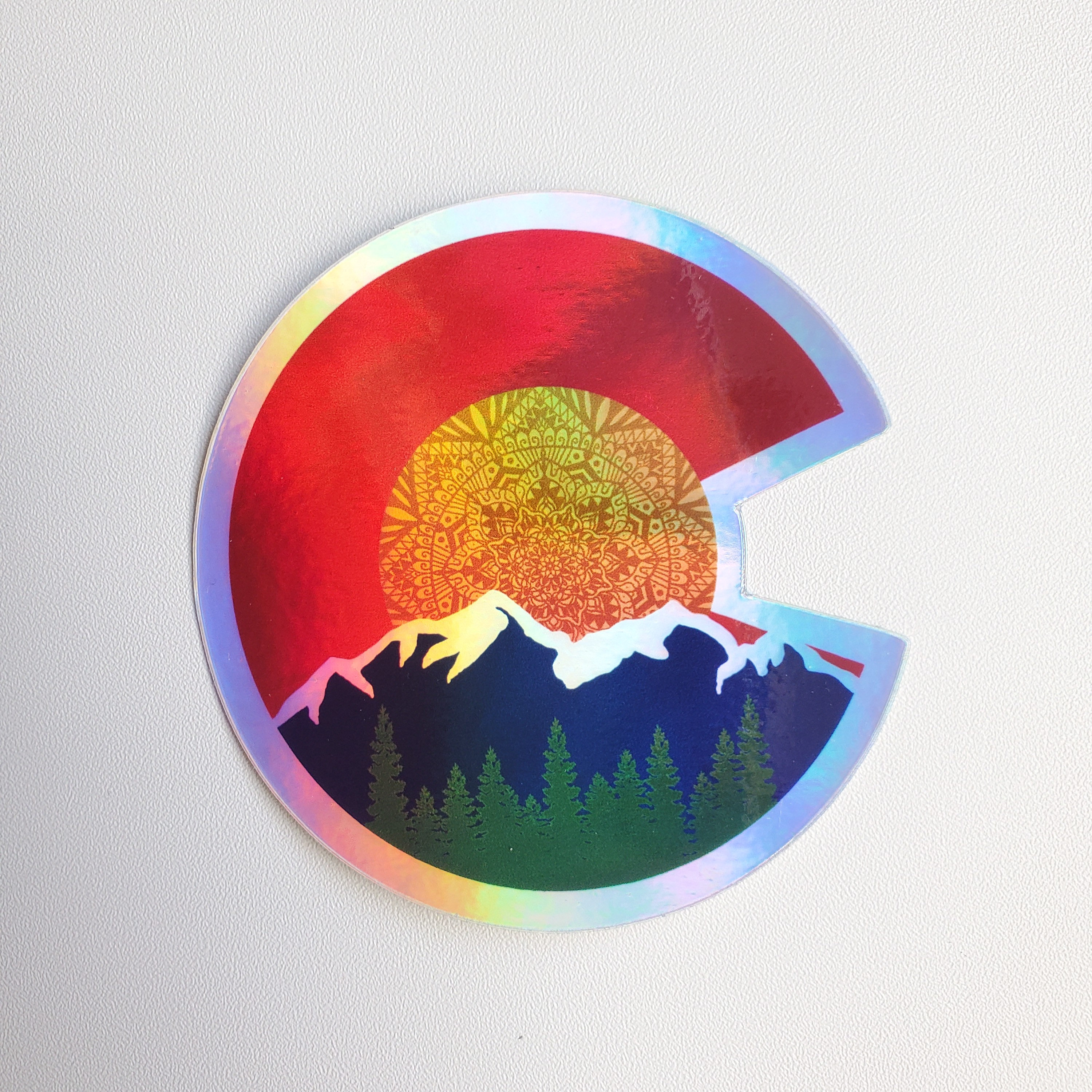 Colorado Waterproof Sticker, Mountain Sticker, Colorado Logo Sticker ...