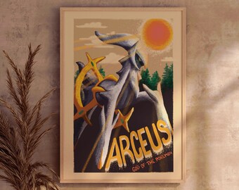 Legends Arceus Print - Etsy