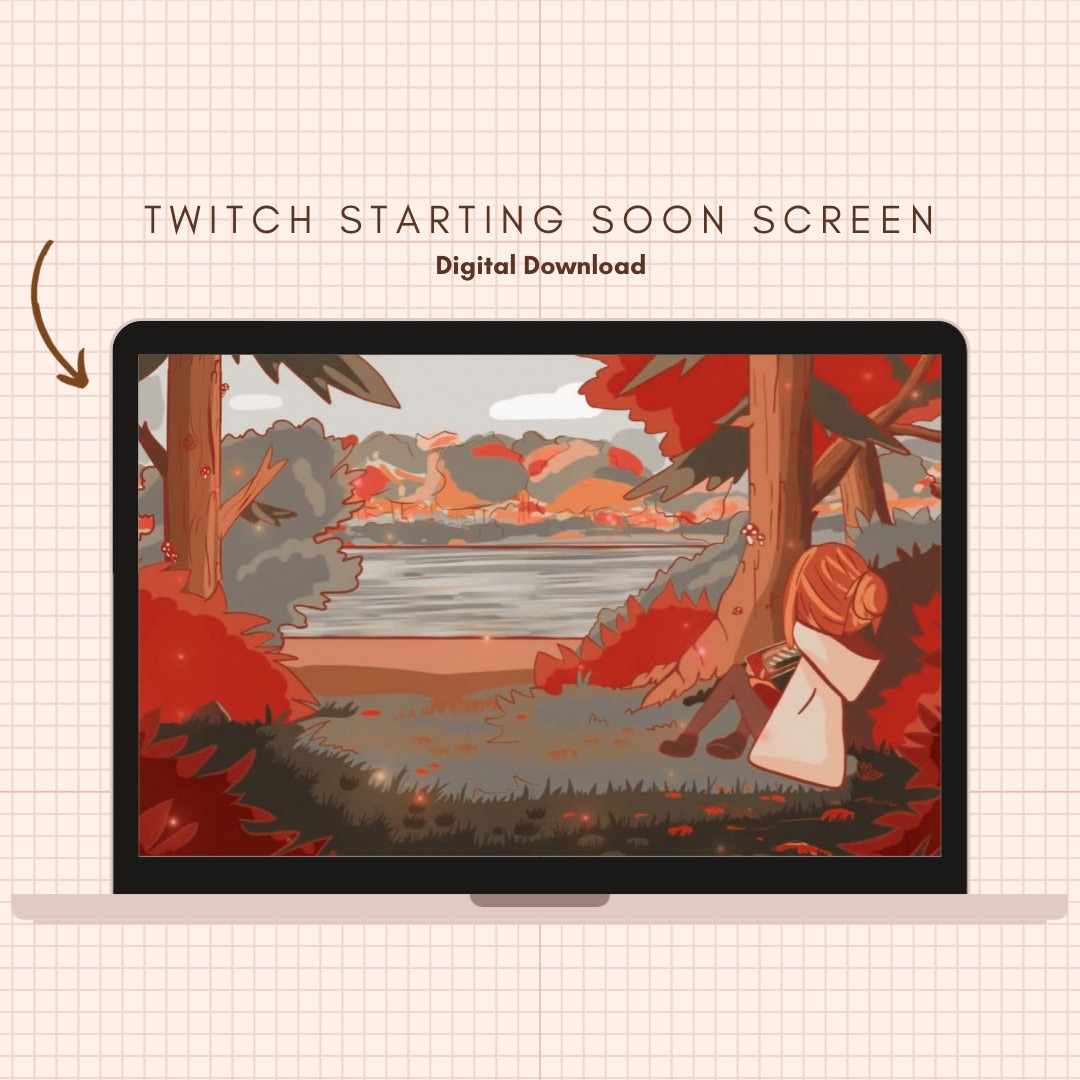 ANIMATED Lakeside Cozy Gamer Stream Screen | Autumn Ipad, Iphone ...