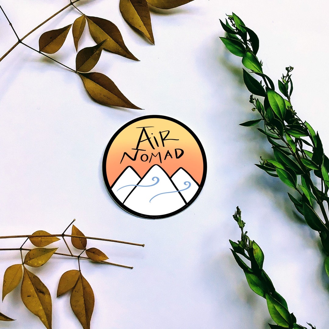 Air Nomad Sticker // Airbender // Aang // ATLA // Avatar the Last ...