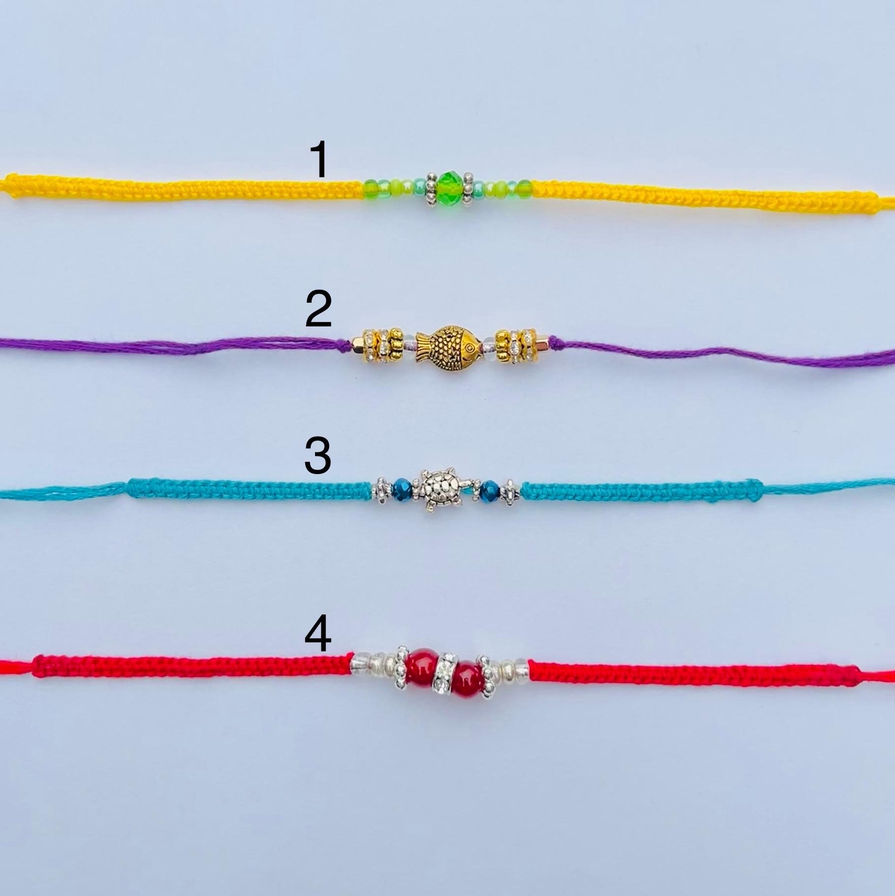 Modern Rakhis for Kids, Colorful Rakhis for Brothers, Handmade Rakhi ...