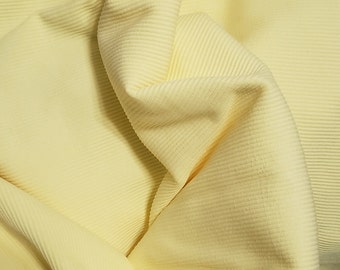 Yellow Rib Knit Fabric - Etsy