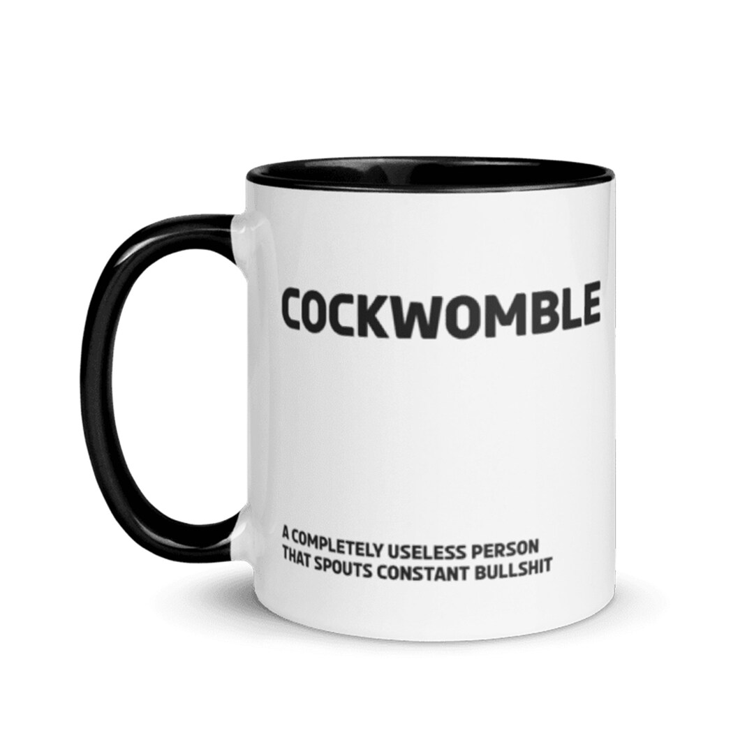 Cockwomble Definition Meaning Funny Mug. - Etsy UK