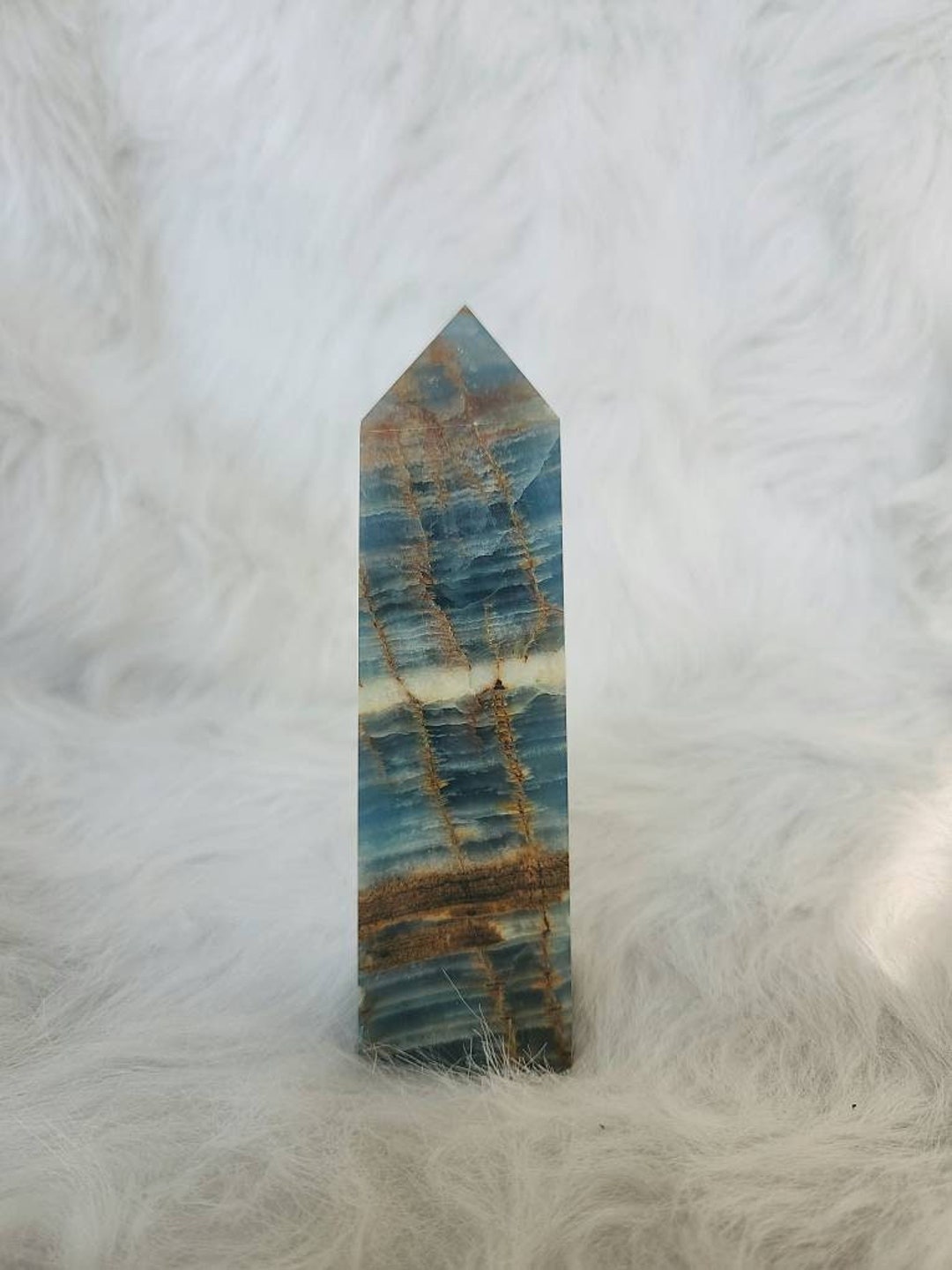 Blue Onyx Tower - Etsy