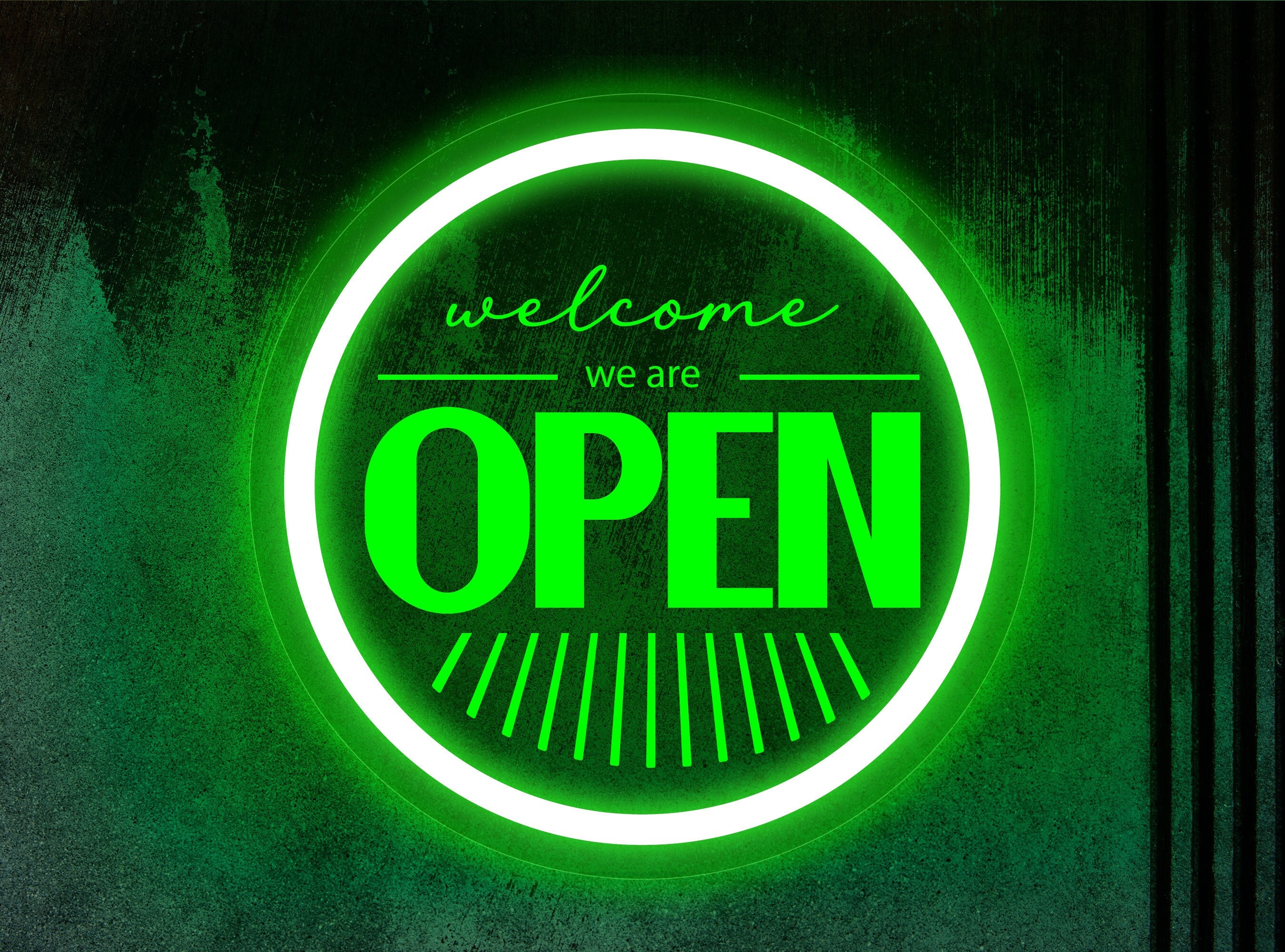 We Are Open Sign Open Sign Neon Sign Open Sign Light Up - Etsy