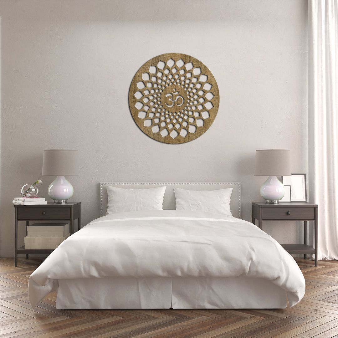 Om Wood Cutout, Ohm Symbol, Ohm Symbol Wall Decor, Ohm Wall Art, Aum ...