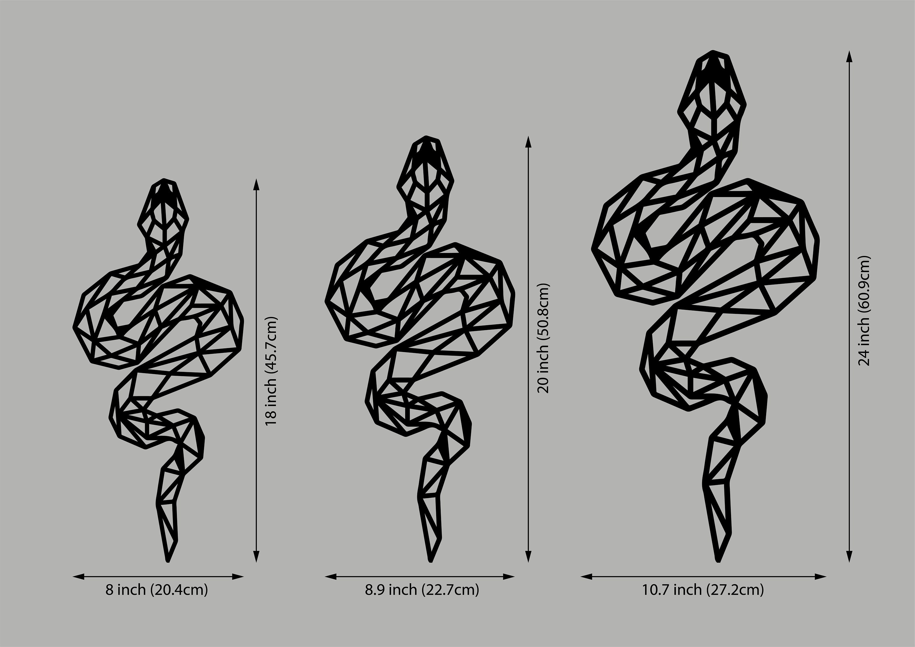 Wood Snake Decor, Snake Wall Art , Snake Wall Decor , Snake Wood ...