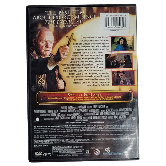 The Rite Dvd Cover