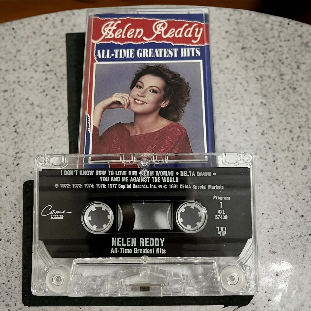 Helen Reddy All-time Greatest Hits 1991 Cassette Compilation - Etsy