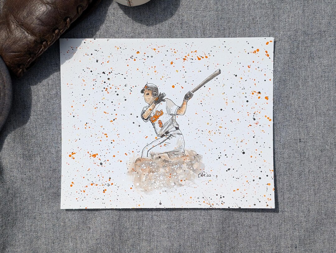The “iron Man” Cal Ripken Jr. 8x10 Original Painting - Etsy