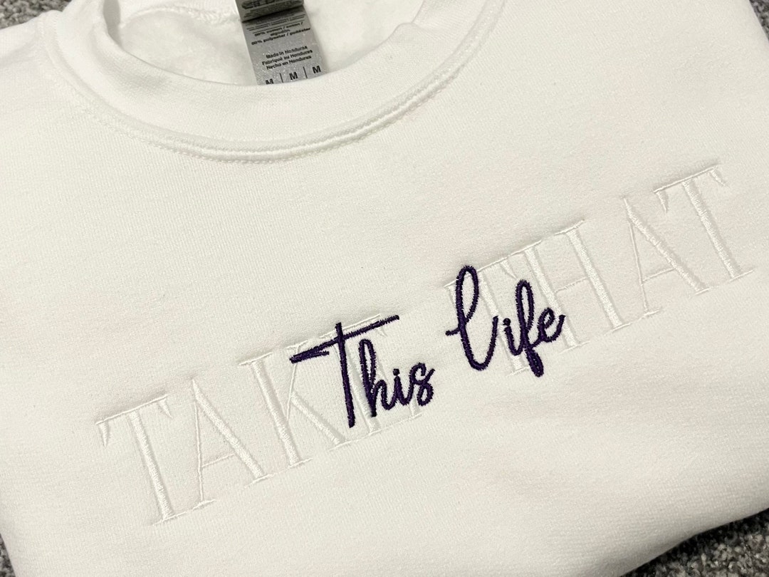Take That Customised Sweatshirt With Song Album Title or Lyric of Your ...