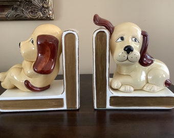 Ceramic Bookends - Etsy