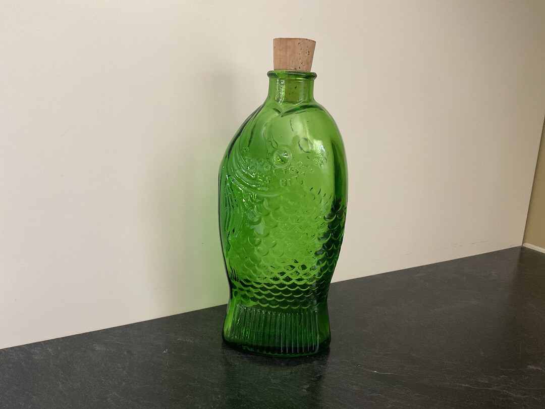 Green Fish Doctor Fischs Bitters Bottle - Etsy