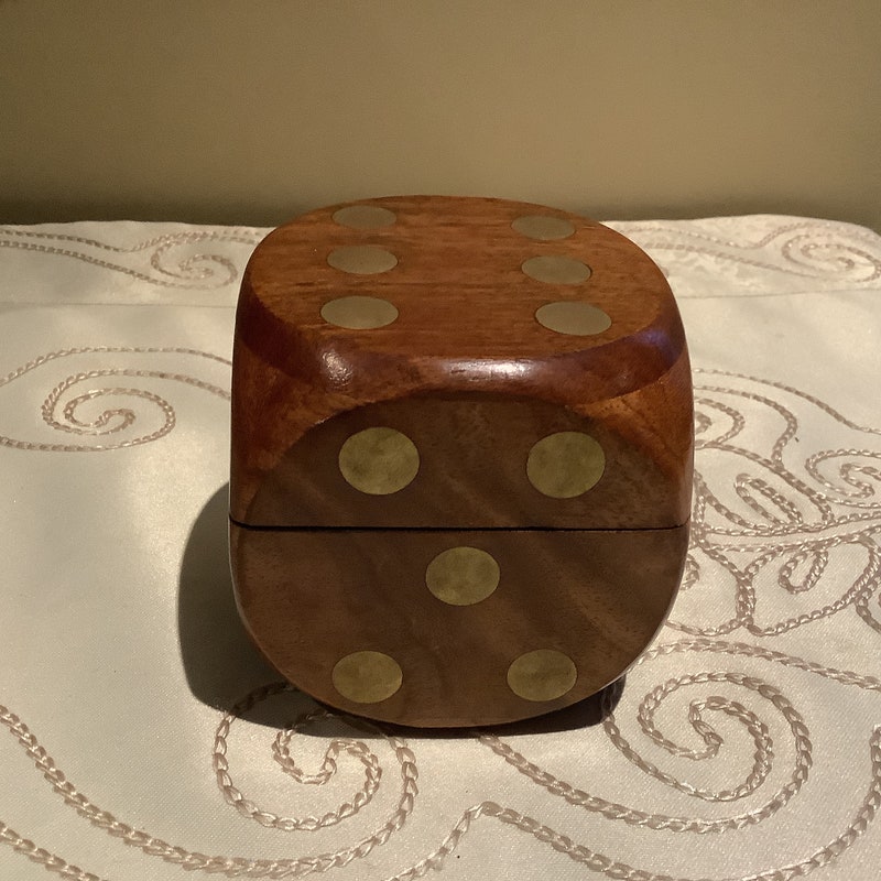 Wooden Dice - Etsy