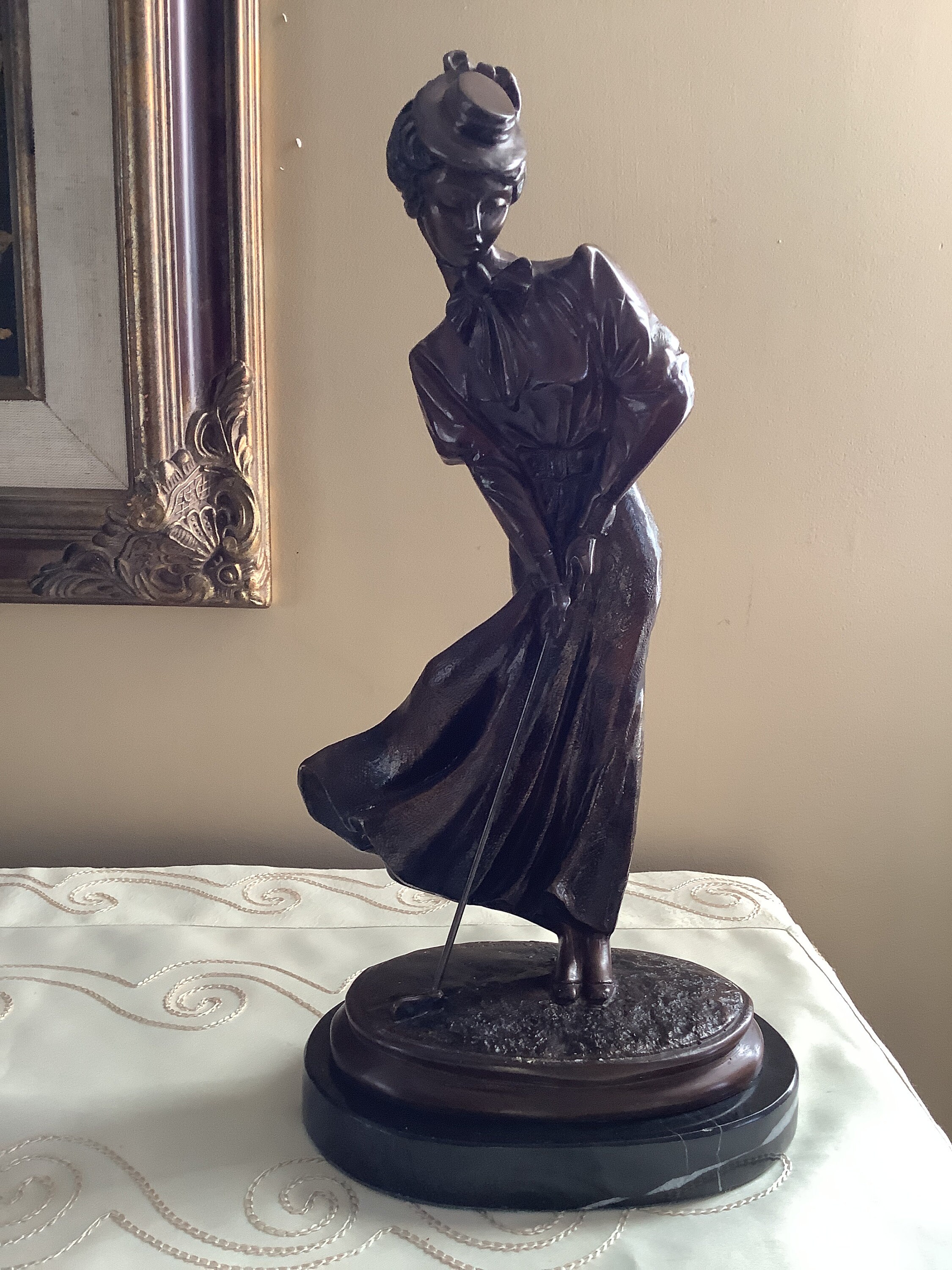 Bronze Austin Female Golfer - Etsy