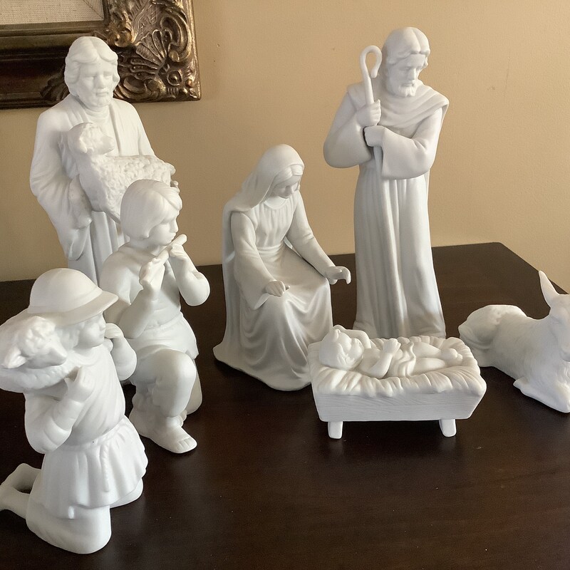Porcelain Nativity - Etsy