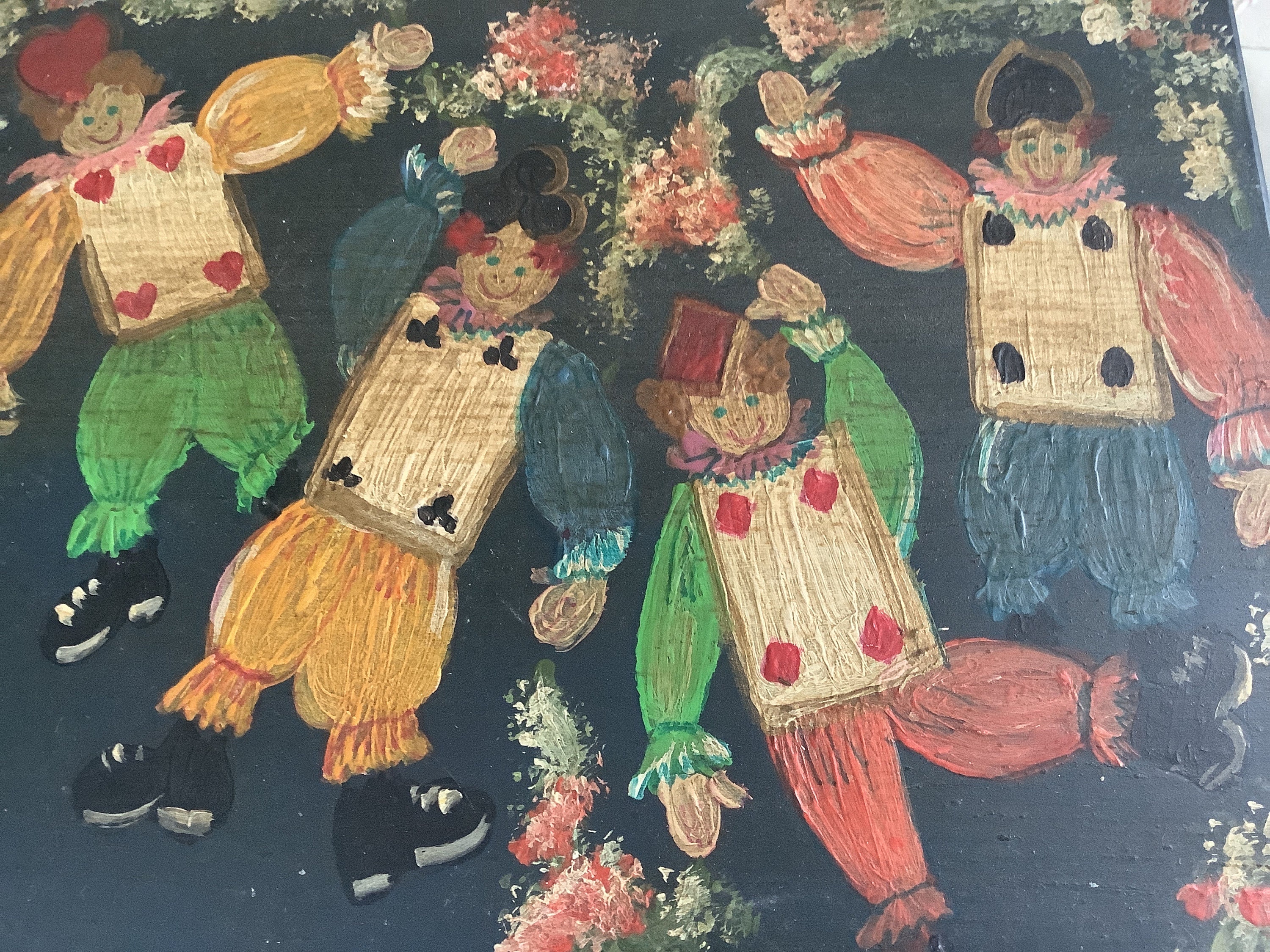 Folk Art Box Hand Painted Box - Etsy