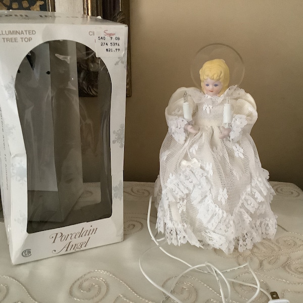 Vintage Angel Tree Topper - Etsy
