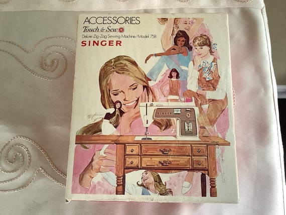Sewing & Fiber Leatherworking Vintage singer accessories singer model ...