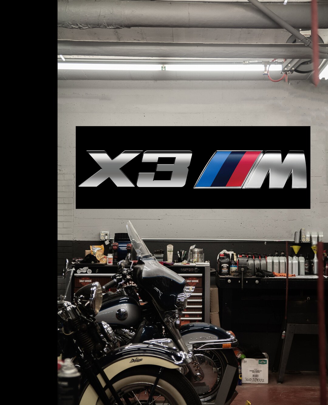 BMW X3 M Logo Banner Gift for Him Man Cave Decor Father's Day Gift - Etsy