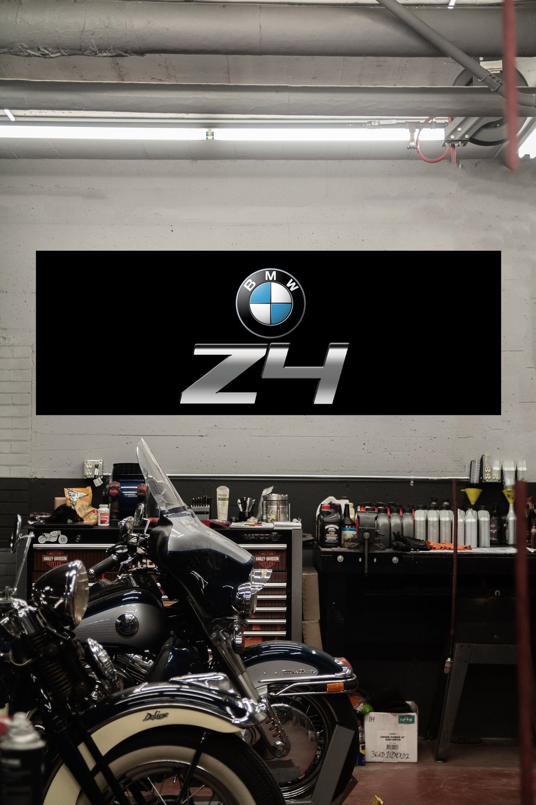 BMW Z4 Logo Banner Gift for Him Man Cave Decor Father's Day Gift - Etsy