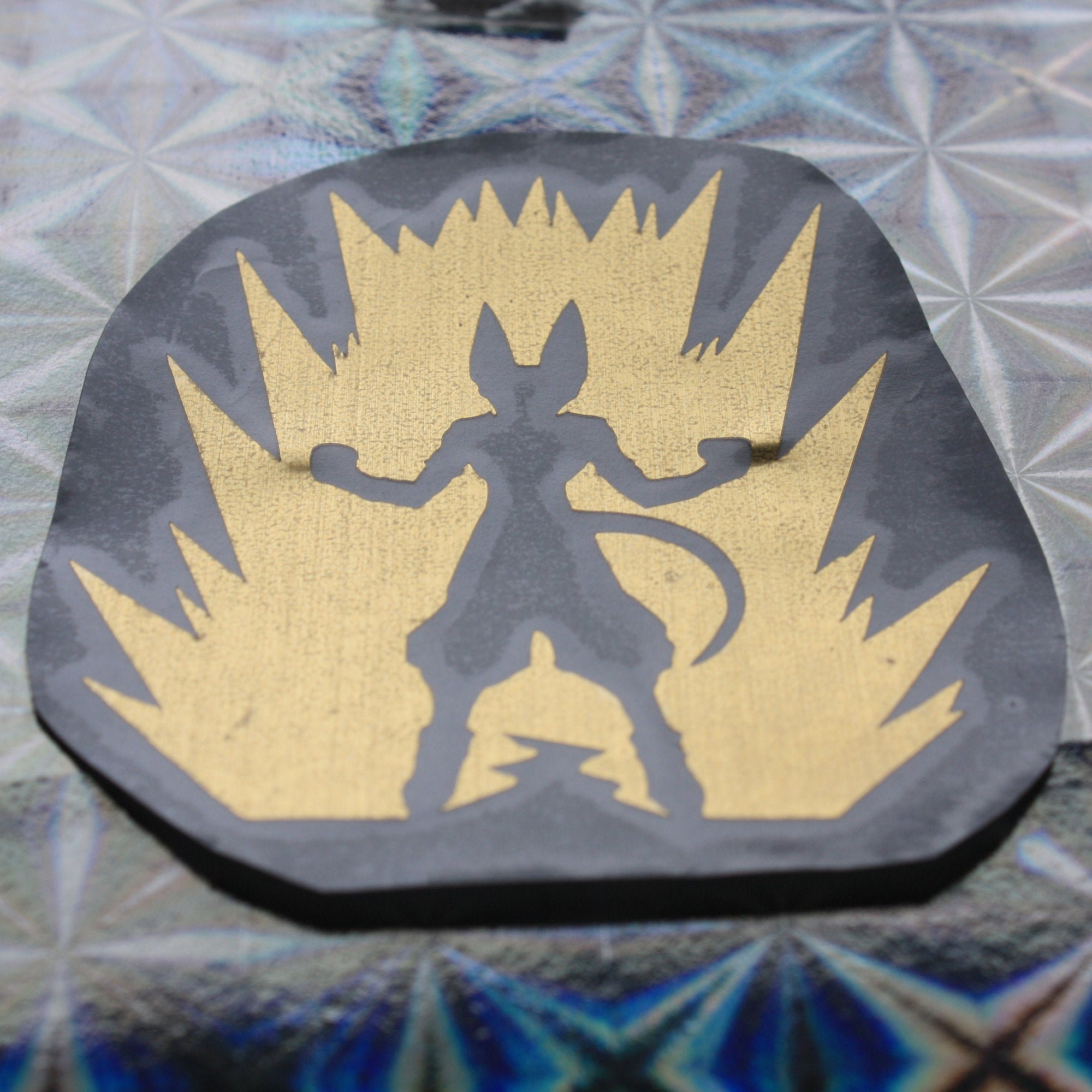 Lord Beerus DBZ Vinyl Sticker ~ Dragon Ball Metallic Super Saiyan God ...