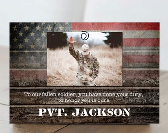 Fallen Soldier Gift - Etsy